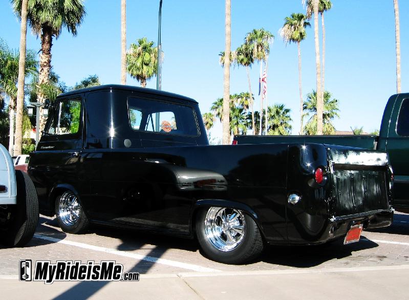 Slammed 61 Ford Econoline Pickup | MyRideisMe.com