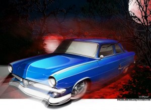 Another Fantastic Hot Rod Illustration from Problem Child Kustoms ...