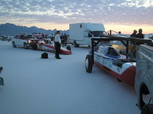 Bonneville Salt Flats: Streamliner Sets a Record | MyRideisMe.com