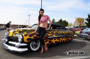 April Pinup of the Month - Notorious Ang From Viva Las Vegas | MyRideisMe.com